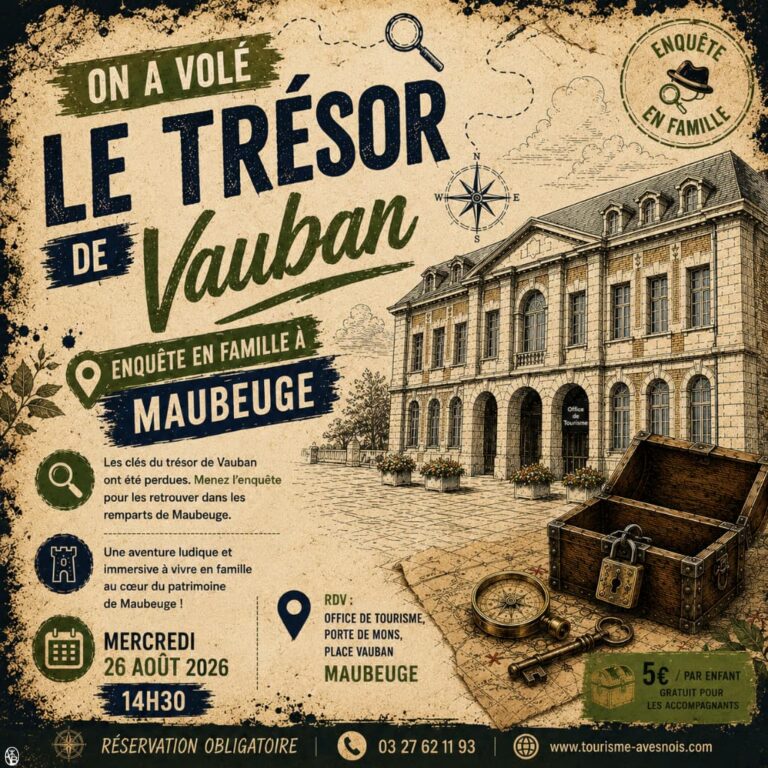 On a volé le trésor de Vauban - Agglo Maubeuge Val de Sambre